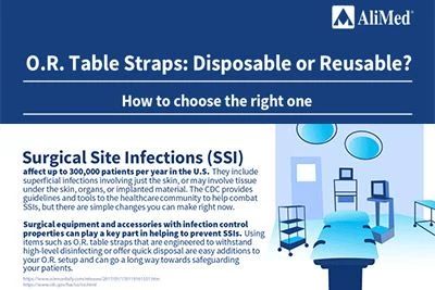 O.R. Straps: Disposable or Reusable? – AliMed