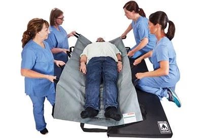 How to Use a Sheet to Transfer Patients – AliMed