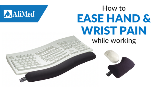 IMAK® ErgoWrist Cushion Keyboard – AliMed