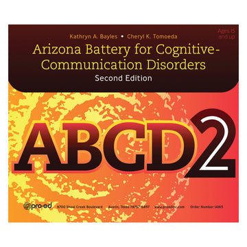 Record Forms for Scales of Cognitive Ability for TBI (SCATBI) – AliMed