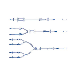 "Y" Type Cysto/TUR Irrigation Set with 1/4"W Tubing – AliMed