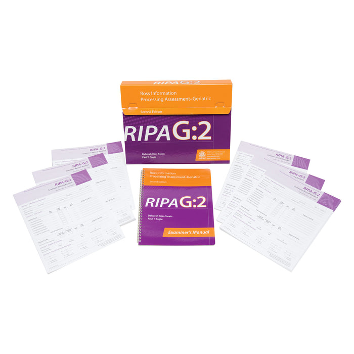 Ross Information Processing Assessment-Geriatric, 2nd Ed. (RIPA-G2) – AliMed
